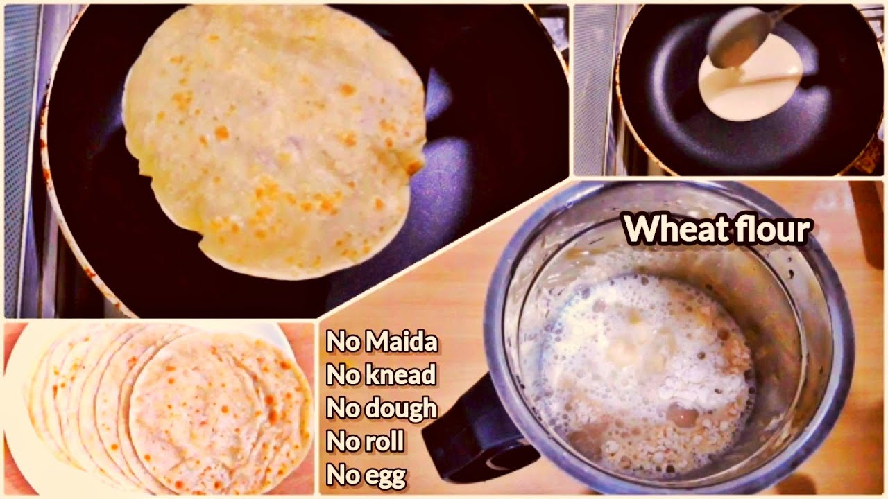 Liquid batter chappathi with wheat flour | ചപ്പാത്തി സിമ്പിൾ ആയി ഉണ്ടാക്കാം | My spice world |ep ...