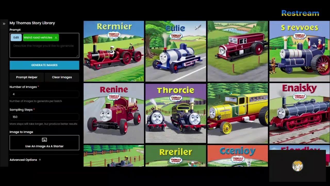 Another AI-Generated Thomas Images stream - YouTube