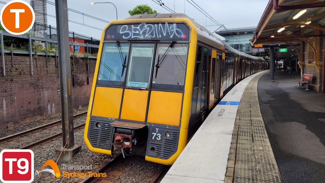 300 subs special! Sydney Trains T73 + T52 Tangara T set train ride from ...