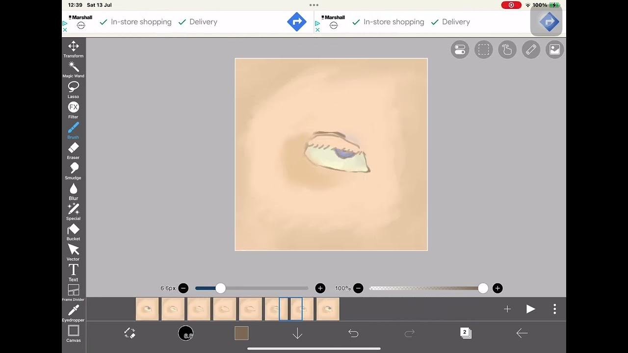 Random blinking - YouTube