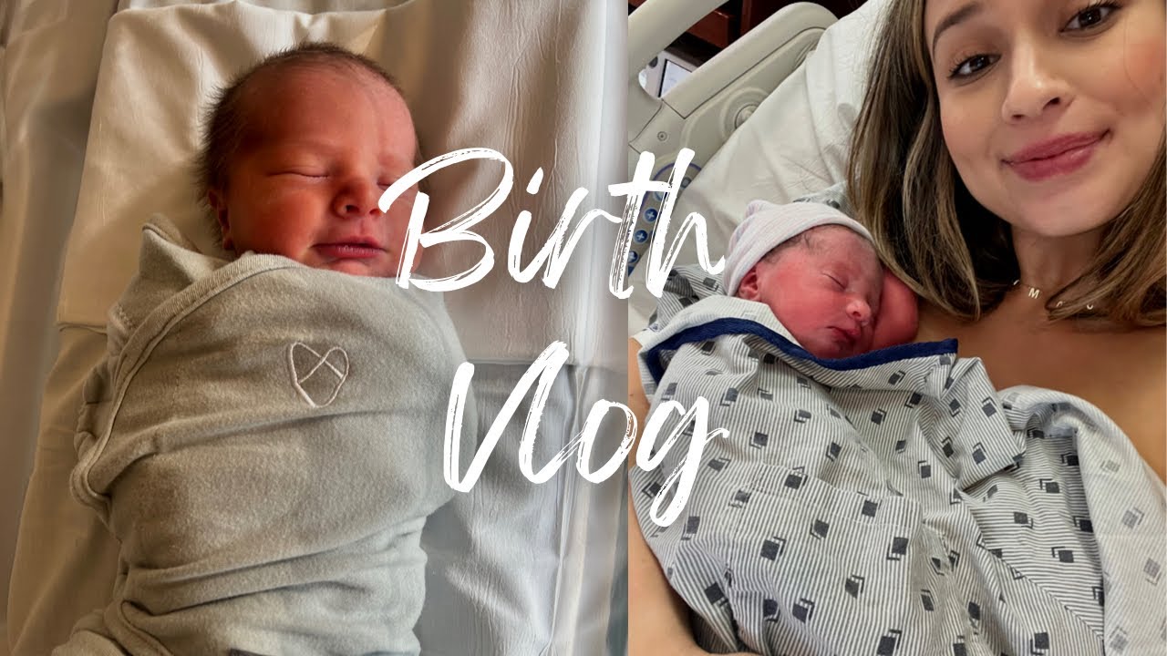 Our Birth Vlog: Welcoming Our Baby Boy - YouTube
