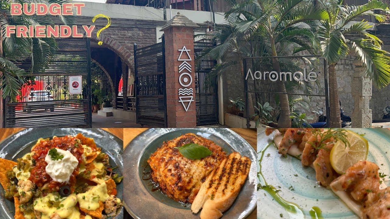 MUST TRY CAFE ? 🤔| Aaromale cafe film nagar| Hyderabad|Unique cafe with ...