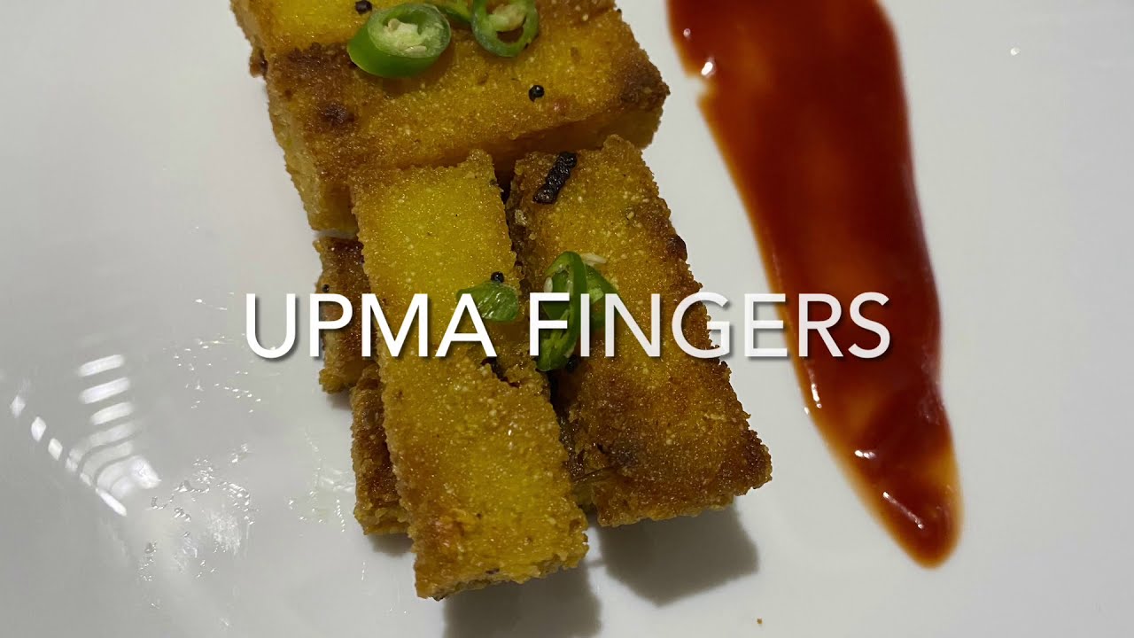 Crispy Upma Finger / sooji/ Bombay Rava / Upma rava - YouTube