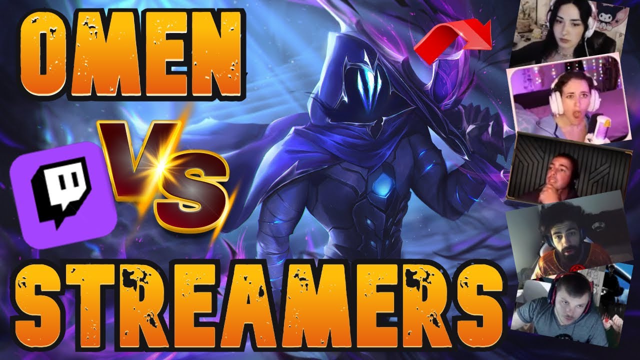Trolling Valorant streamers for epic reactions with Omen - YouTube