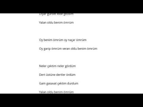 Grup Çığ   Benim Ömrüm Şarkı Sözleri Lyrics