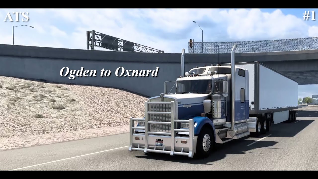 Delivering Rum, ATS Timelapse (Ogden to Oxnard) - YouTube