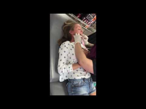 Surface Tongue Piercing