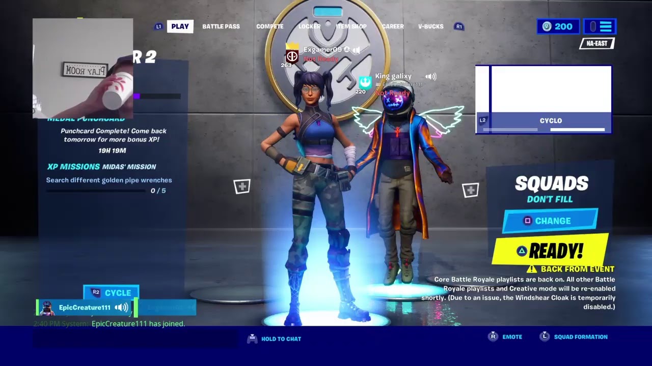 New event and game play ps4 - YouTube