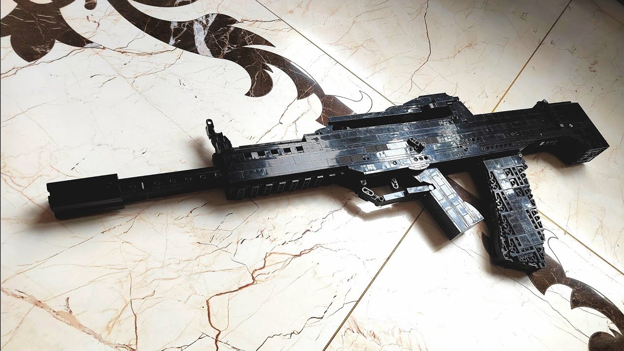 lego gun QBZ95-1 - YouTube