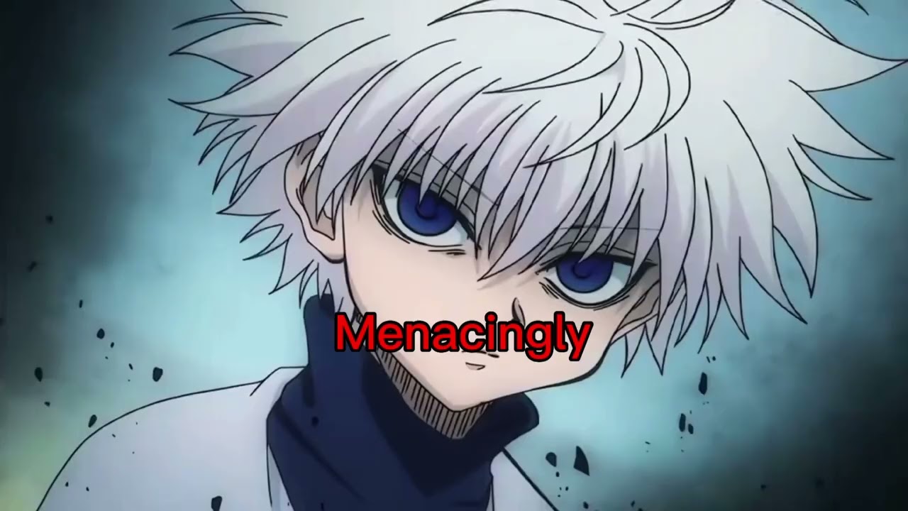 Killua death stare - YouTube