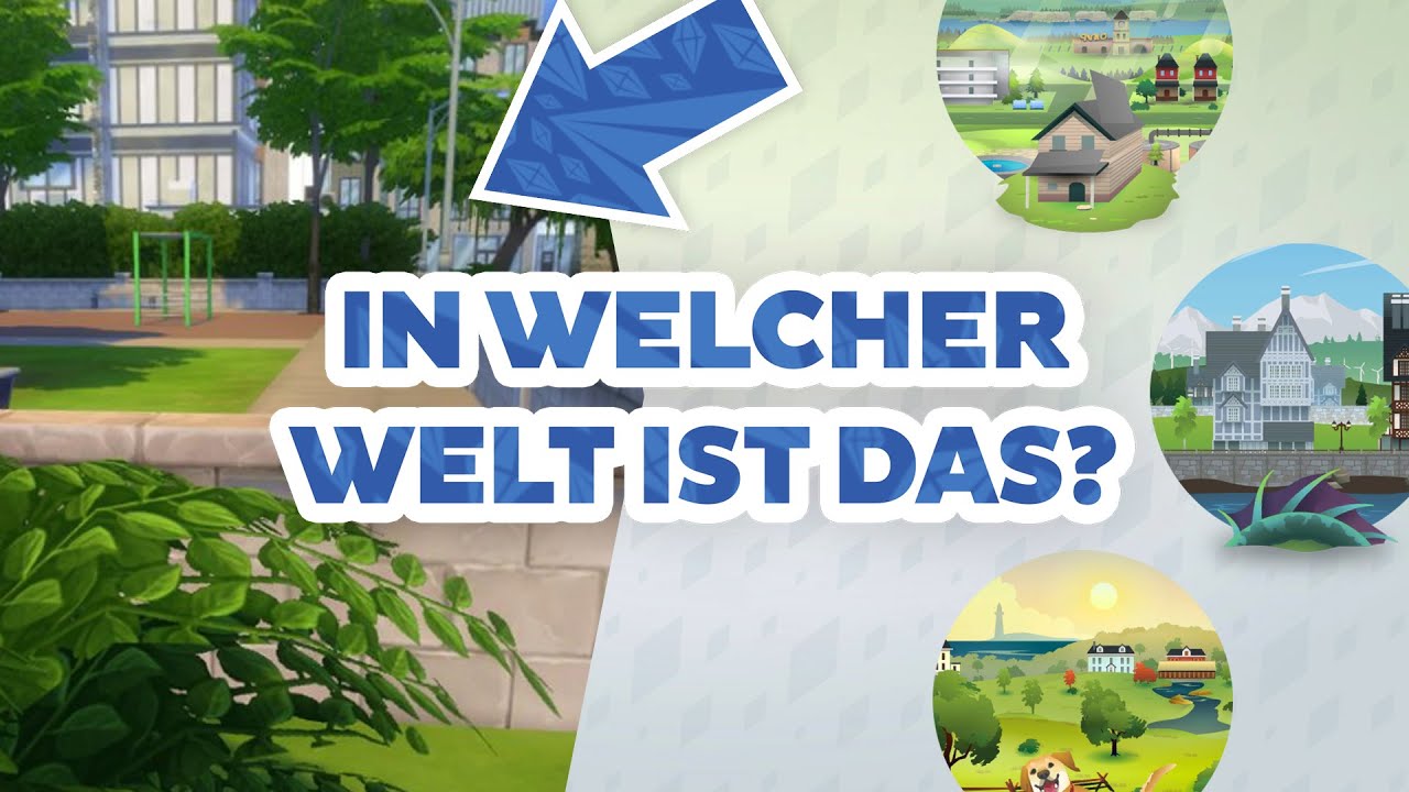 ERKENNE ich die richtige Sims 4-Region - das große WELTENQUIZ! - YouTube