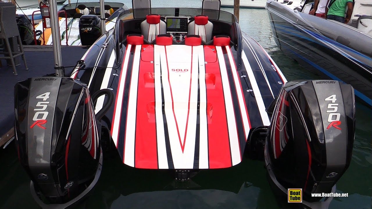 2020 Wright Performance 360 Powerboat - Walkaround - 2020 Miami Yacht ...