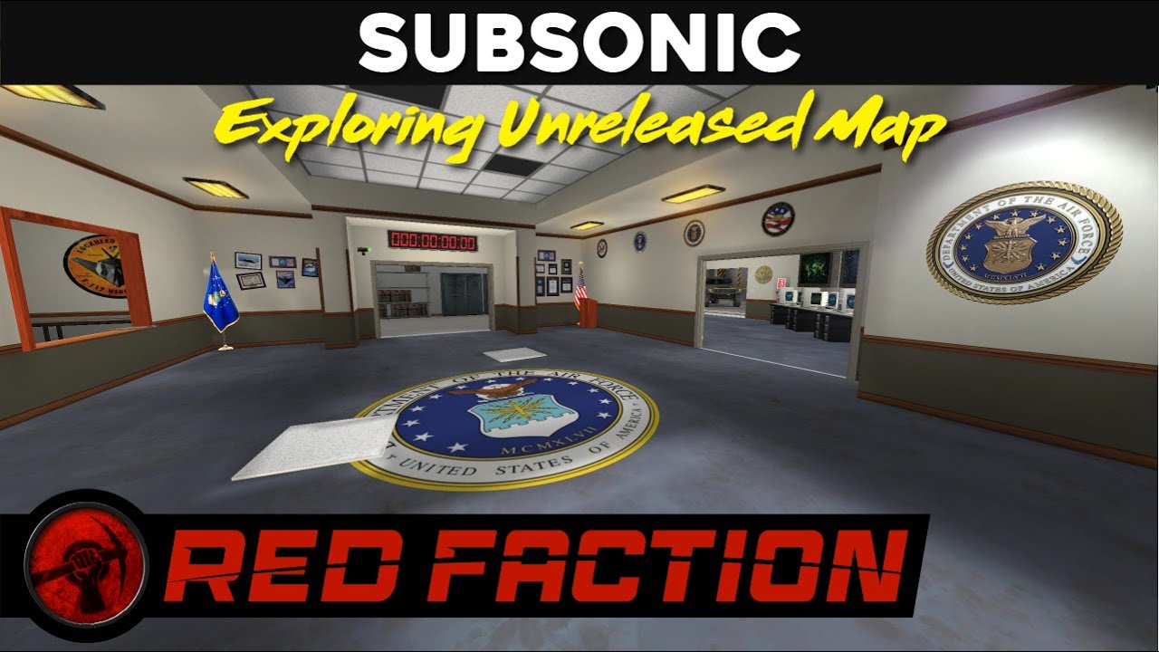Exploring Unreleased Red Faction Map: Subsonic - YouTube