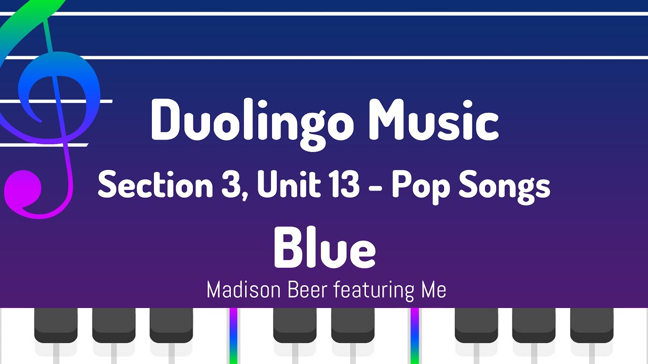 S3, U13: Blue - Duolingo (Music) - YouTube