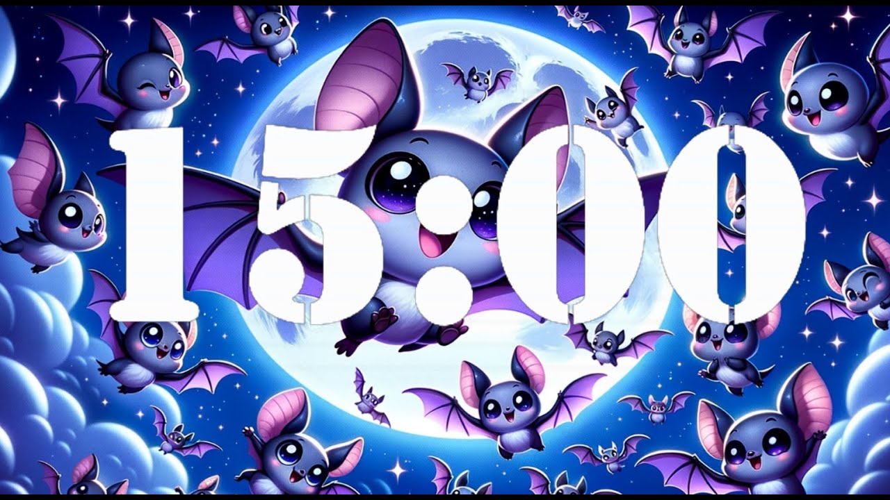 15 Minute Timer Bats - YouTube