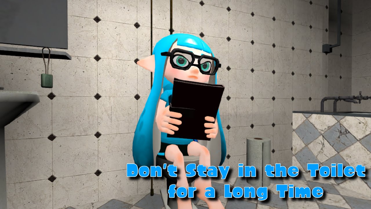 Don't Stay in the Toilet for a Long Time (Splatoon GMOD SM64) - YouTube