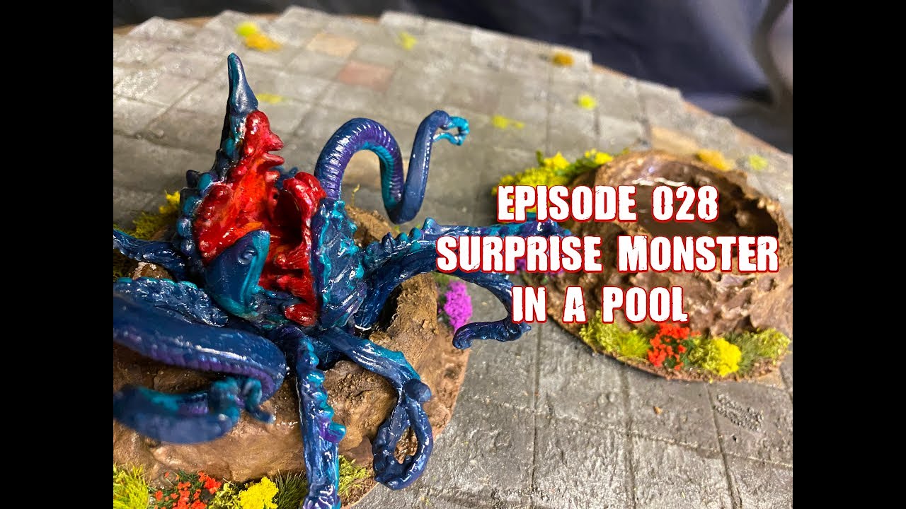 028 = Surprise Monster in a Pool - YouTube