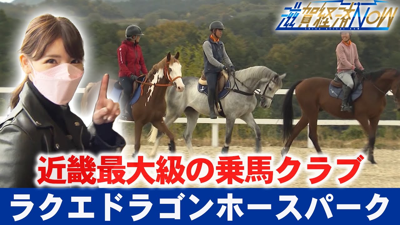 総面積は30,000㎡と近畿最大級！馬への愛情に溢れた大津市の乗馬クラブ『ラクエドラゴンホースパーク』【滋賀経済NOW】2022年12月3日 ...
