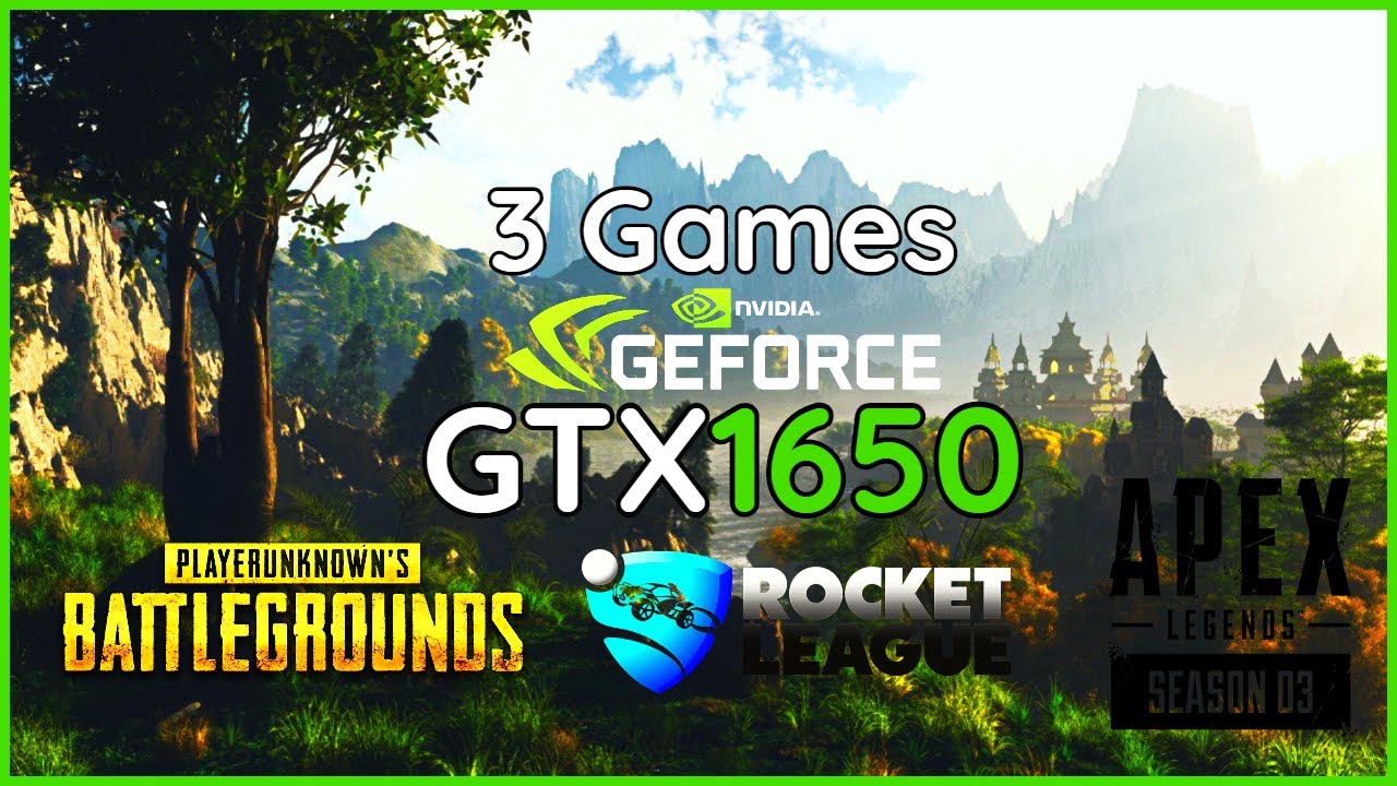 GTX 1650 Benchmark Test In 3 Competitive Games | 1080P (i7 6700K) - YouTube