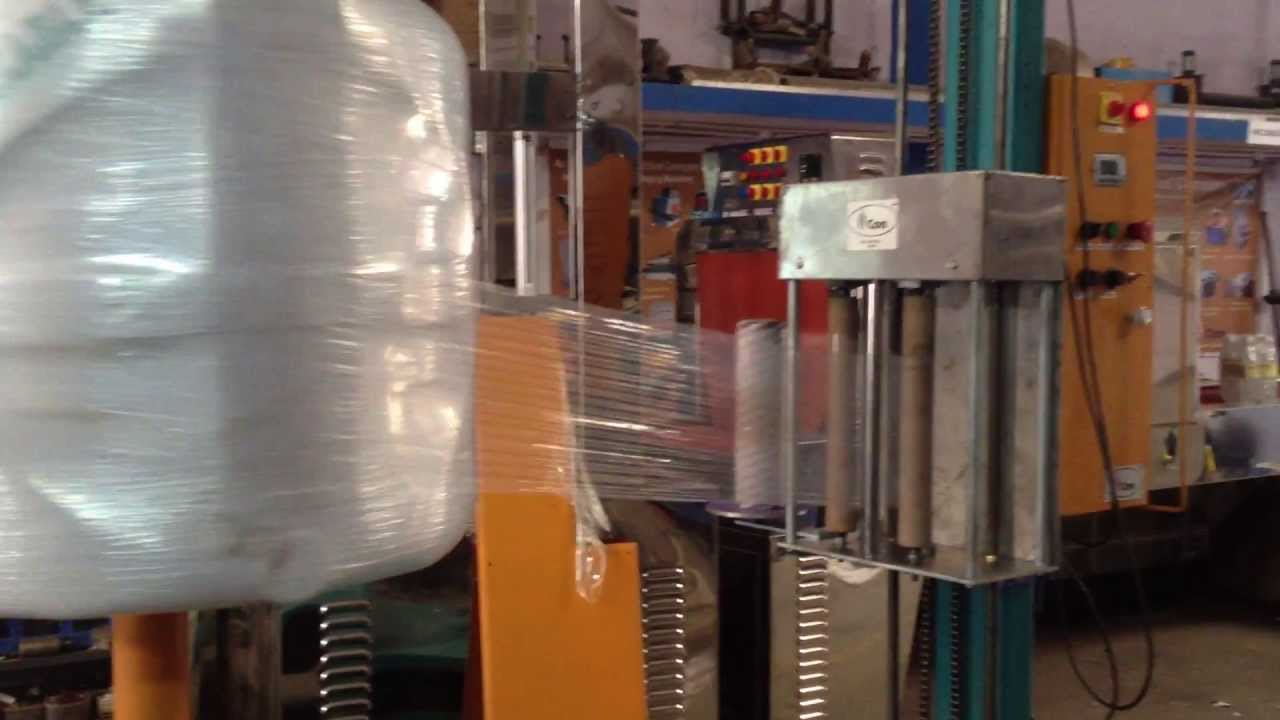 icon stratch wrapping machine - YouTube