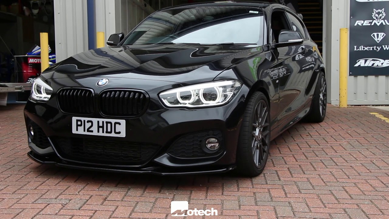 BMW F21 118i Eibach Springs - YouTube