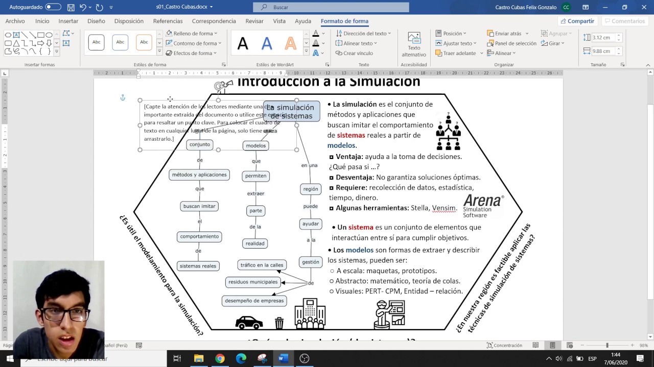 como hacer un Hexagrama en Word - YouTube