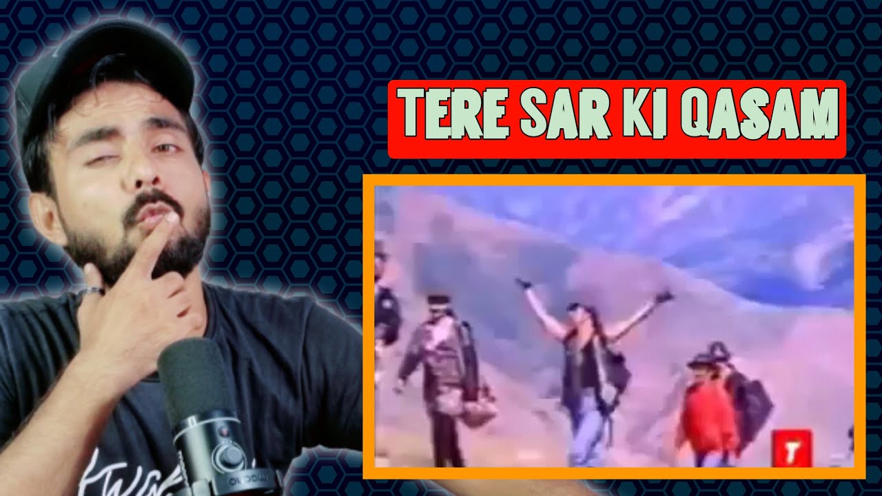Indian Reaction On TERE SAR KI QASAM | OLD PAKISTANI SONG - YouTube