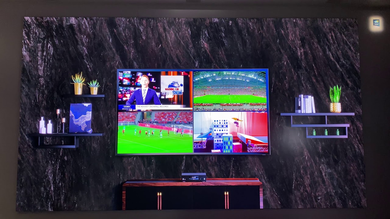 The 2020 Samsung Wall - A 292" MicroLED TV at CES 2020 - YouTube