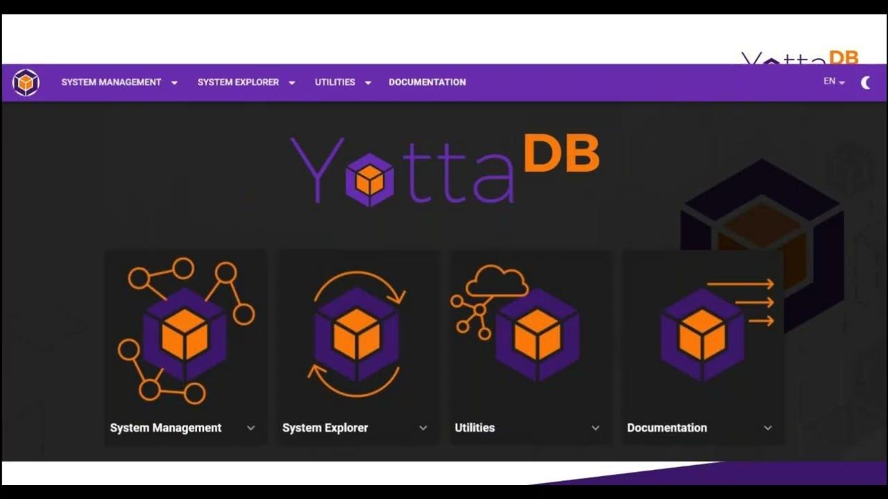 VCM39 YottaDB GUI - YouTube