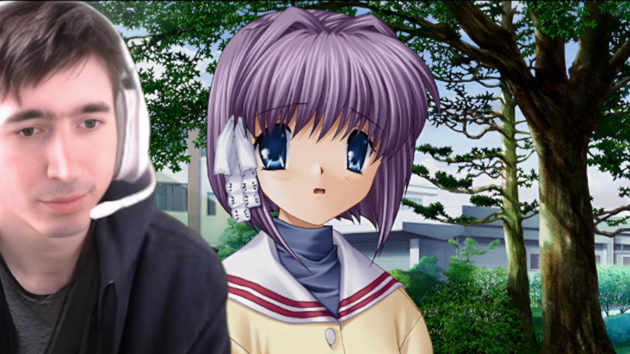 Clannad Visual Novel Reading - Part 6 - Let's Give It a Try - YouTube