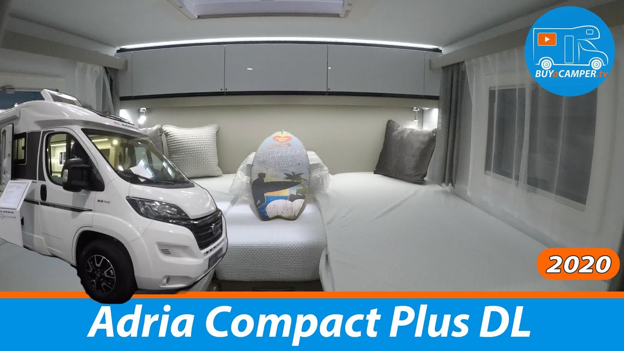 Motorhome Tour | Adria Compact Plus DL | semi-integrated | 2020 ...