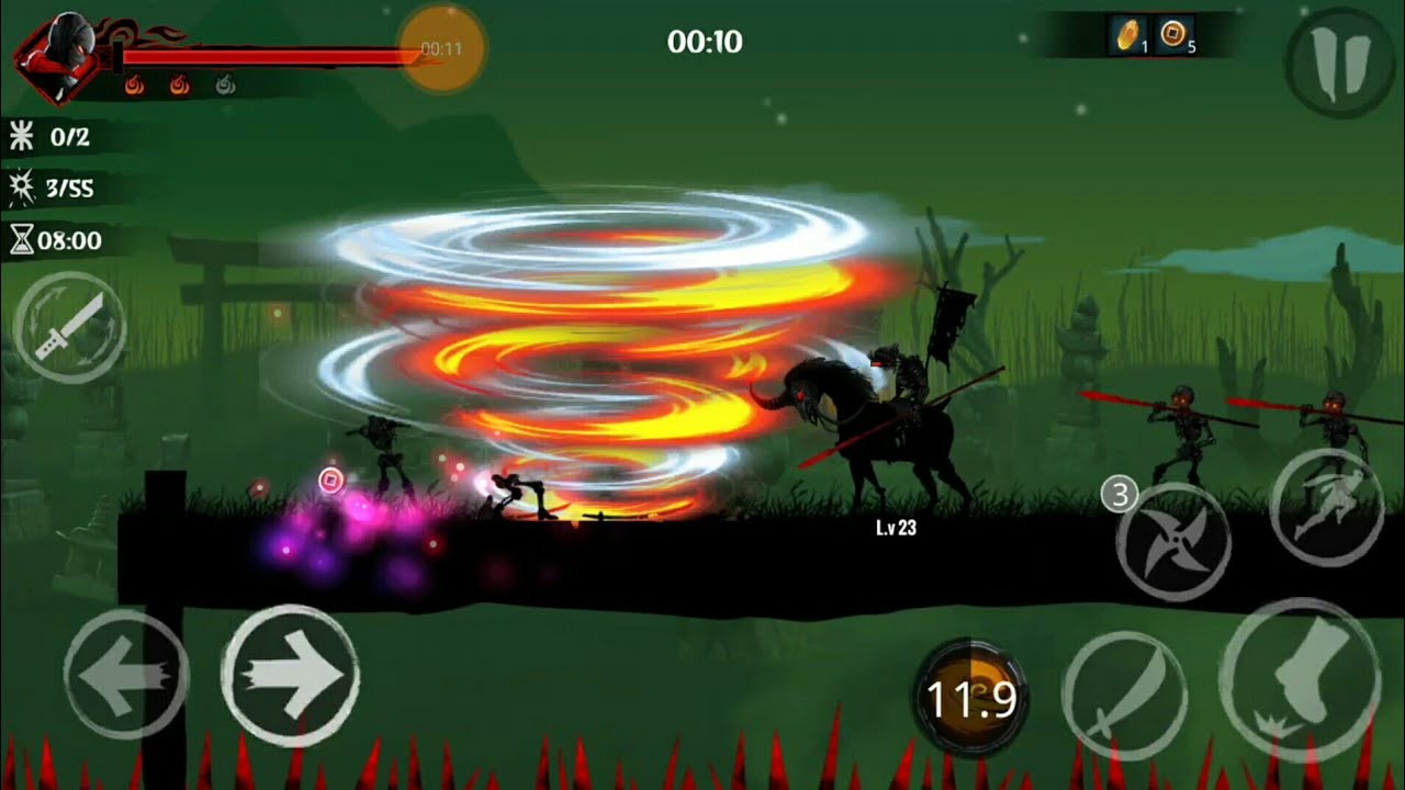 Ninja Raiden Revenge | Chapter 2 | Level 4 | With 3 Stars - YouTube