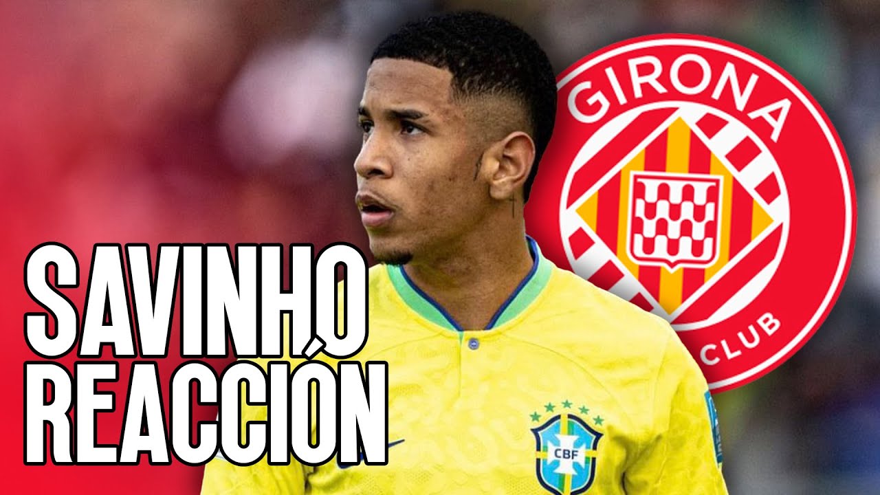ASÍ JUEGA SAVINHO *Nuevo fichaje del Girona FC* - YouTube