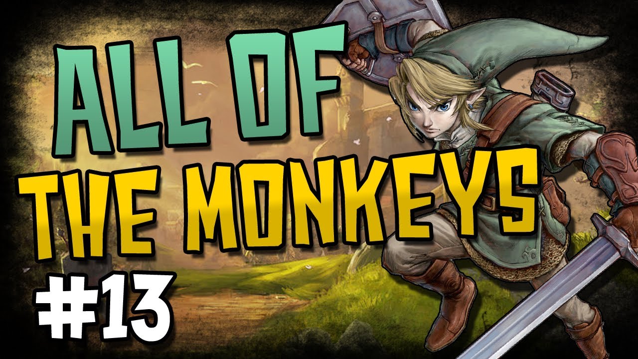Zelda Twilight Princess - ALL OF THE MONKEYS | Walkthrough Part 13 ...