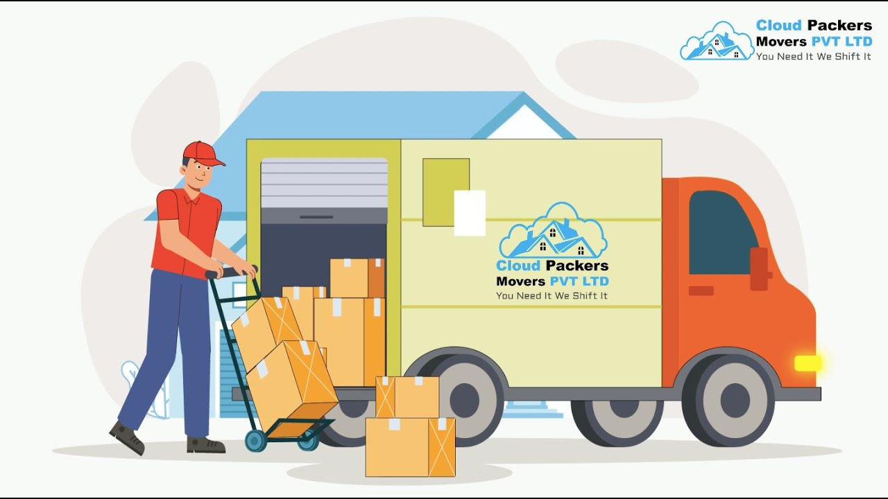 Cloud packers Movers Pvt Ltd introduction Animation video - 8105600621 ...