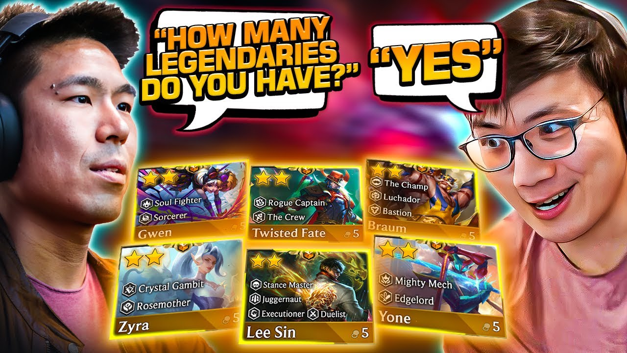 I Crushed TFT Pros With A Full Legendary Board (ft. Aesah) - YouTube
