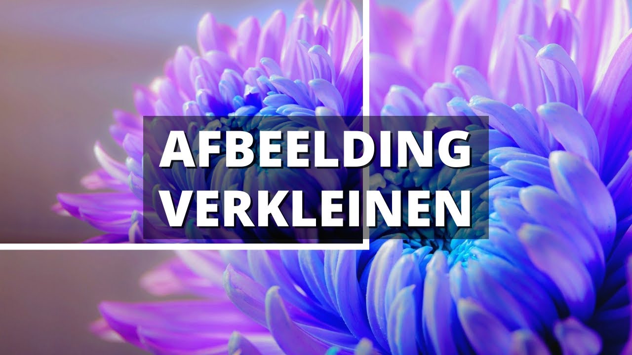 Afbeelding verkleinen op je computer (grootte aanpassen) - YouTube
