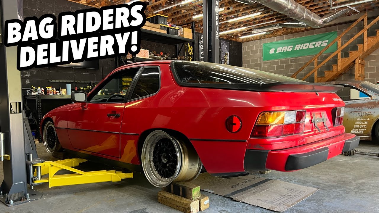 Making A Bolt-In AIR BAG KIT For My PORSCHE 924 S / 944 - YouTube