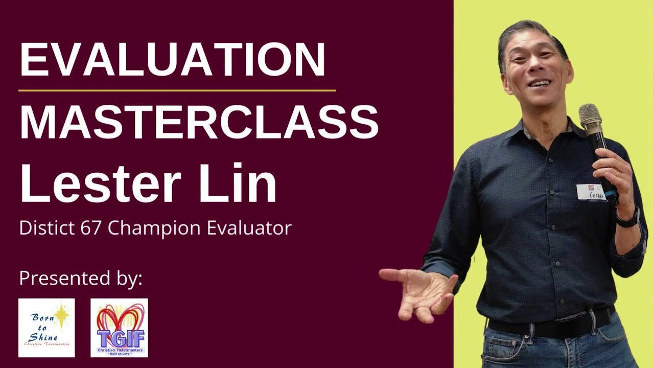 Evaluation Masterclass Workshop by Lester Lin (2015 D67 Evaluation ...