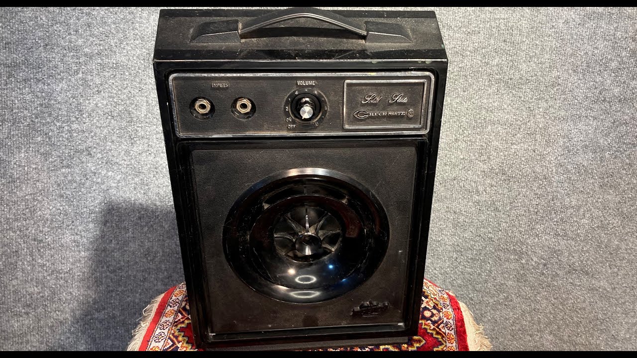 Teisco Checkmate 8 60s Guitar Amplifier Model CM-8 Demo - YouTube