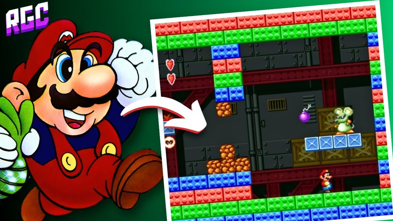 Super Mario Games Compared: NES vs SNES (World's 1-2 Compared)🕹 - YouTube