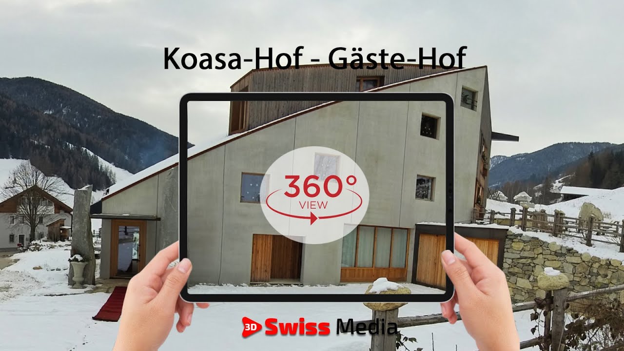 Dreiherrn Koasa hof - 360 Virtual Tour Services - YouTube