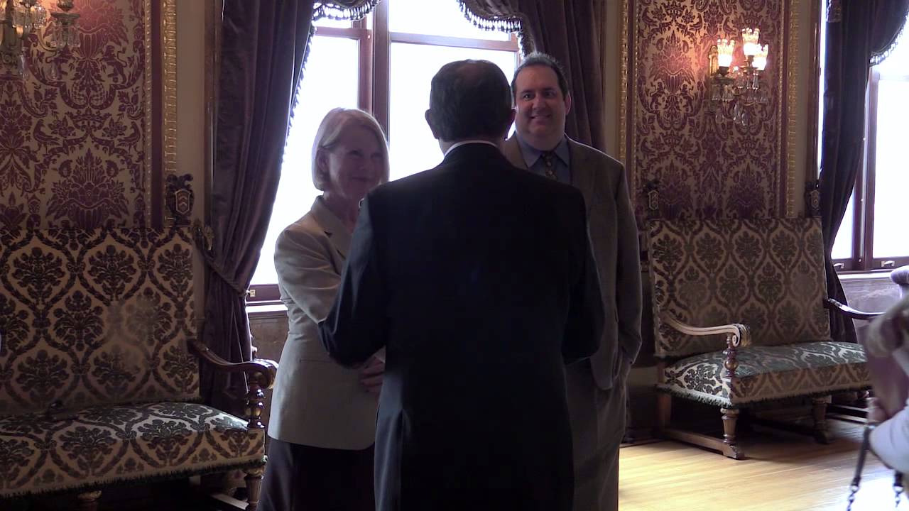 Utah's Governor Gary Herbert recognizing Questar Gas, Cache, and Utah ...