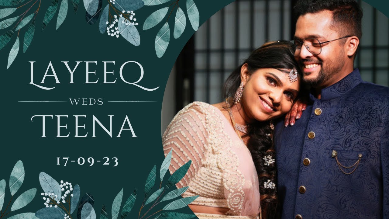 Layeeq and Teena Wedding Invite | Nikkah and Valima Invitation - YouTube