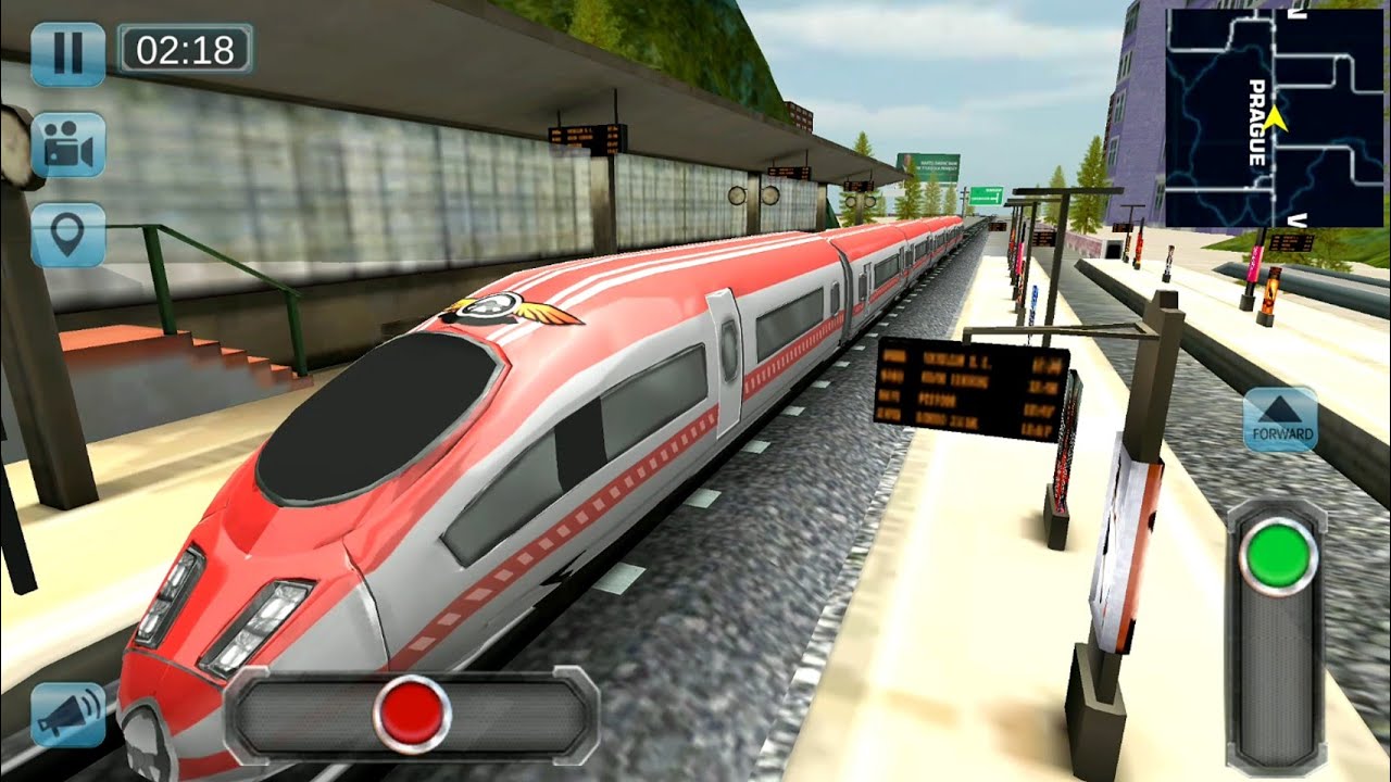 Euro Bullet Train High Speed Driving | Euro Train Simulator | Android ...