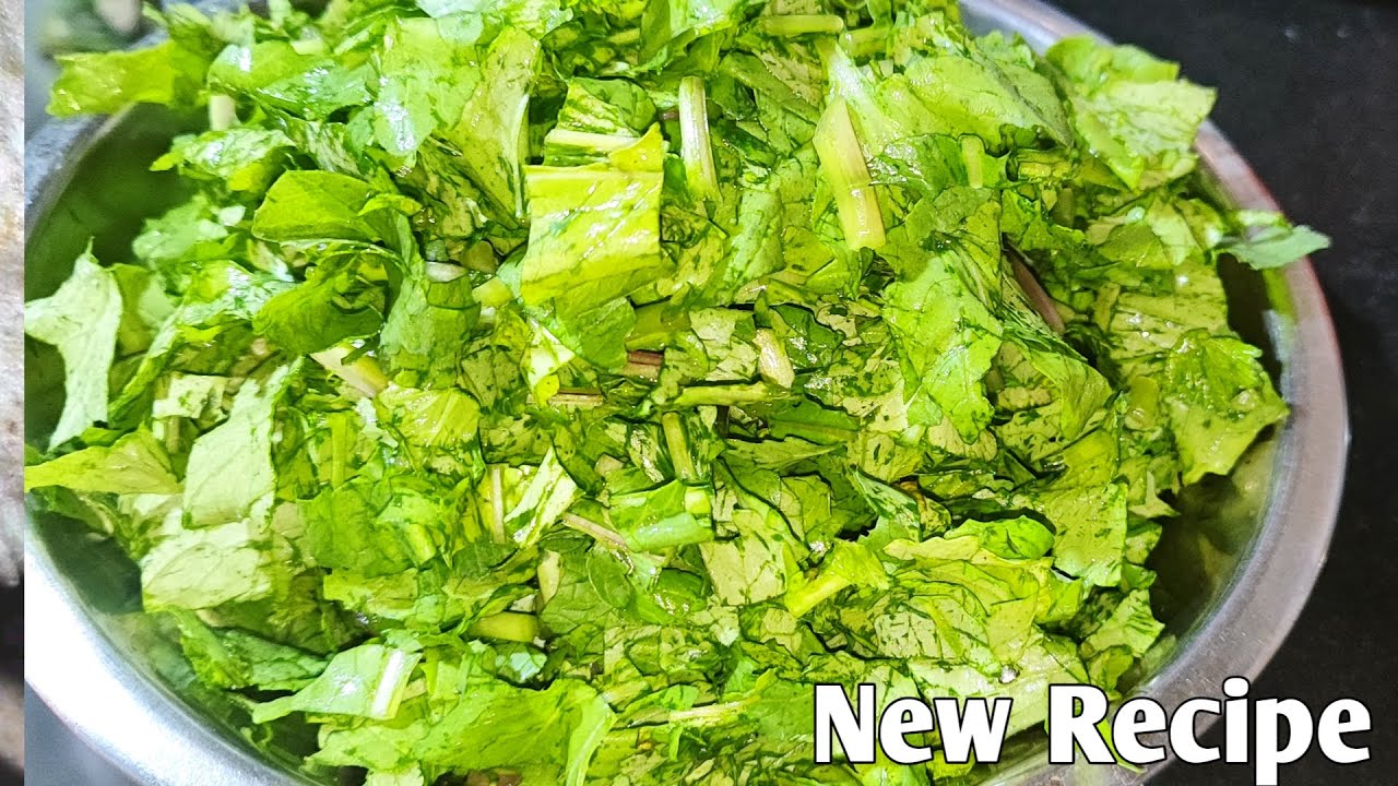 Mulo Shak Bhaja Recipe New Recipe Youtube