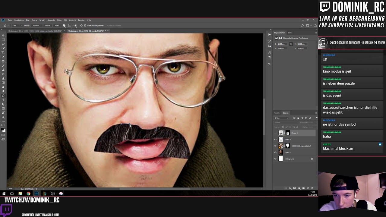 Let's Photoshop HandOfBlood #1 - Detektiv HOB - YouTube