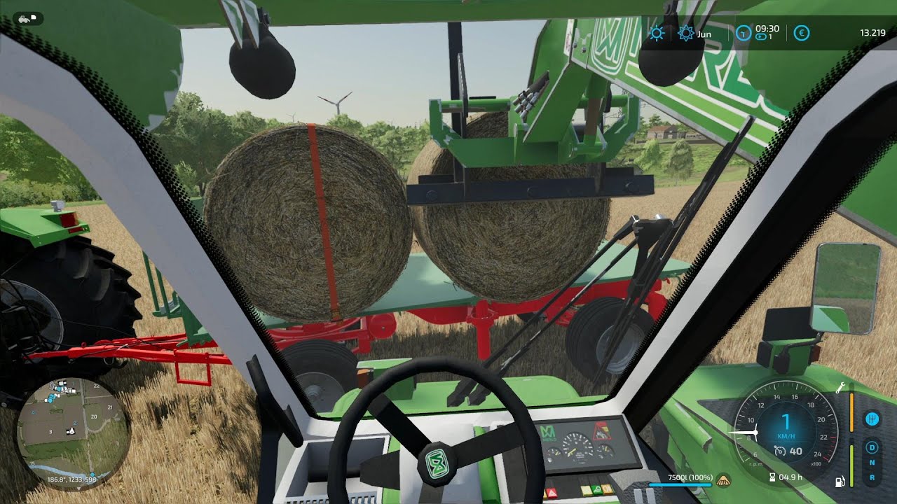 FS 22 THE OLD STREAM FARM🚜 #23 STRAW BALES AND COLLECTING - YouTube