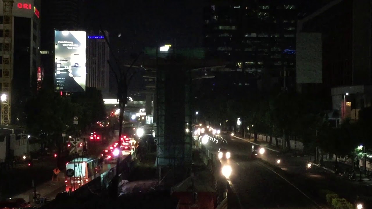 Jalur LRT Jakarta Kuningan Setiabudi - YouTube