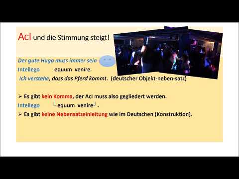 Latein: AcI 1 - Der lateinische AcI - YouTube